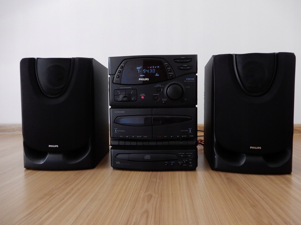 Wieża Philips FW330 - 14307252962 - oficjalne archiwum Allegro