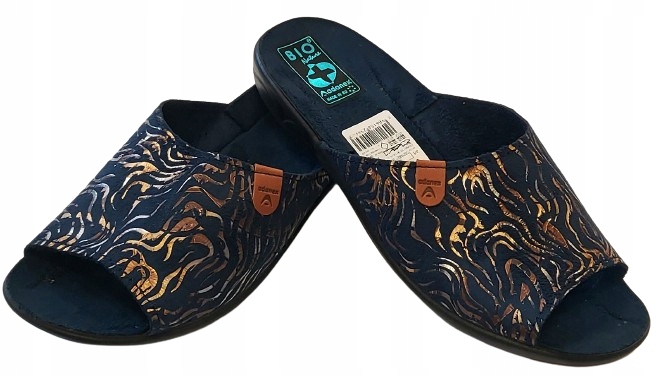 PANTOFLE DAMSKIE ADANEX BIO KLAPKI BEZ PALCÓW NA KOTURNIE R 36 W 23,00 ...