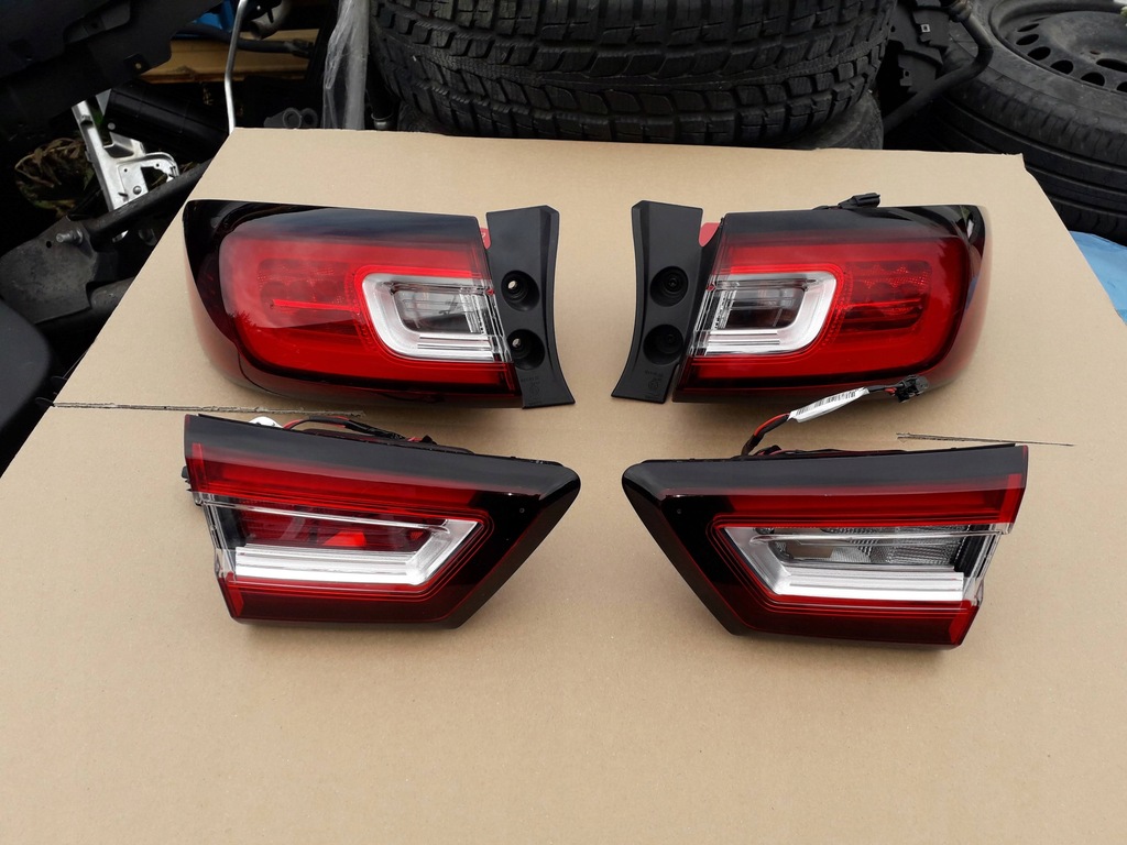 LAMPY TYŁ TYLNE RENAULT CLIO IV LIFT LED - 11110741610 - oficjalne ...