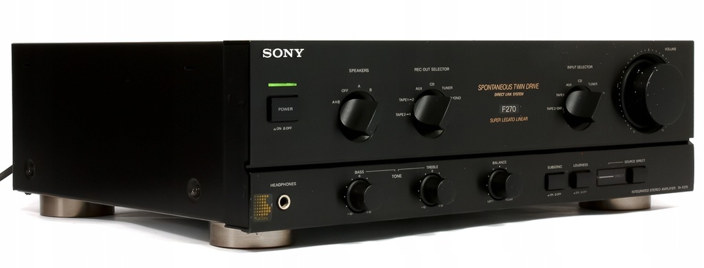 SONY TA-F270 POSZUKIWANY WZMACNIACZ STEREO - 13145889110 - oficjalne ...