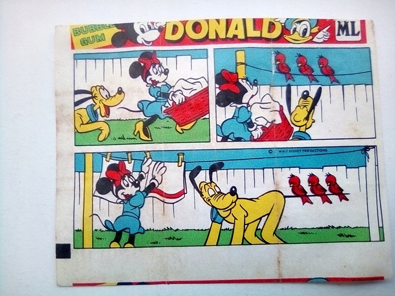 Guma Donald historyjka, lata 70-te PRL - 12722771236 - oficjalne ...