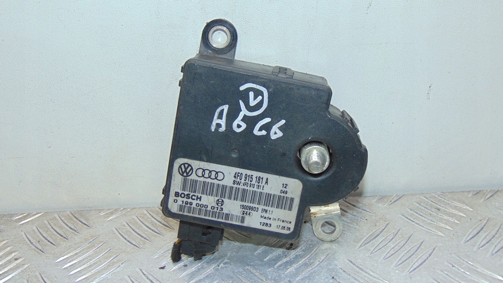 Modul akumulatora Audi A6 C6 4F0915181A - 15433519123 - oficjalne archiwum Allegro
