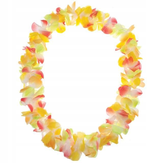 NASZYJNIK hawajski KOLOROWY hawaje ALOHA 100 cm - 12634924334 ...