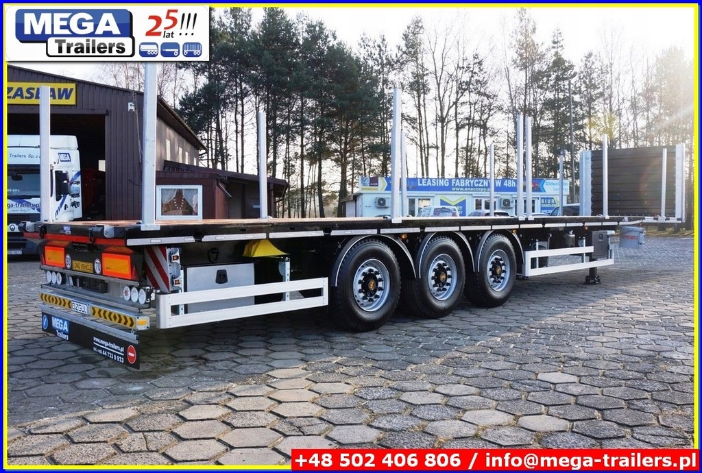 Kontenerowa z podłogą 20-40Ft MEGA Trailers GOTOWA - 13051852223 ...