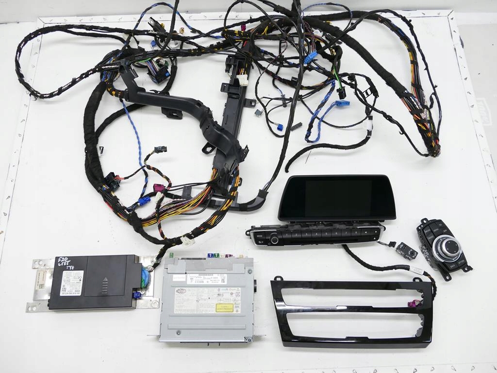 BMW 1 F20 F21 LIFT NAWIGACJA iDRIVE PANEL KOMPLET - 9557295324 ...