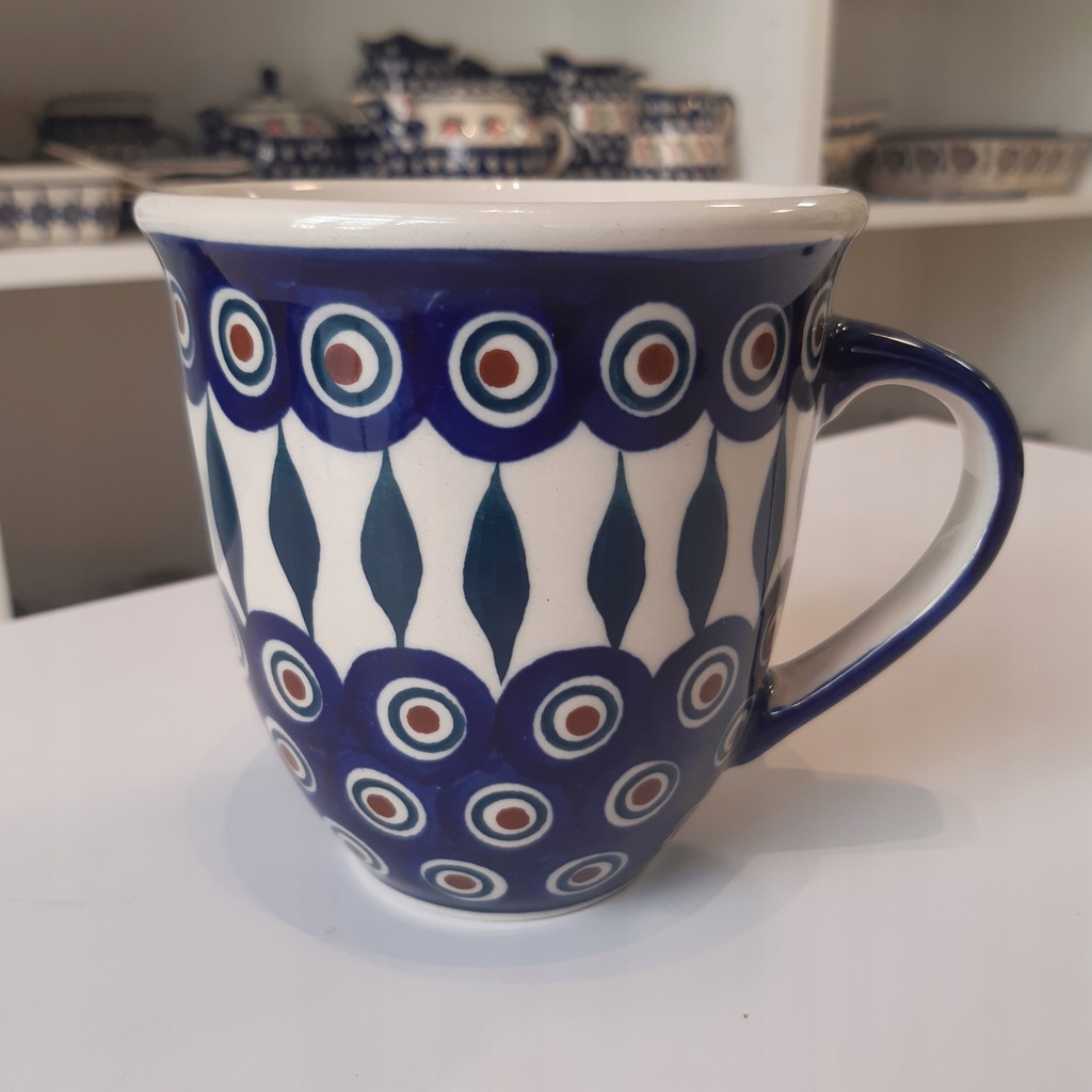 Kubek Mars 500ml Ceramika Bolesławiec 54 - 11265644647 - oficjalne archiwum Allegro