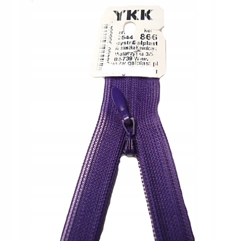 YKK zamek nierozdzielczy 50 cm kryty 866 - 10700200154 - oficjalne archiwum Allegro