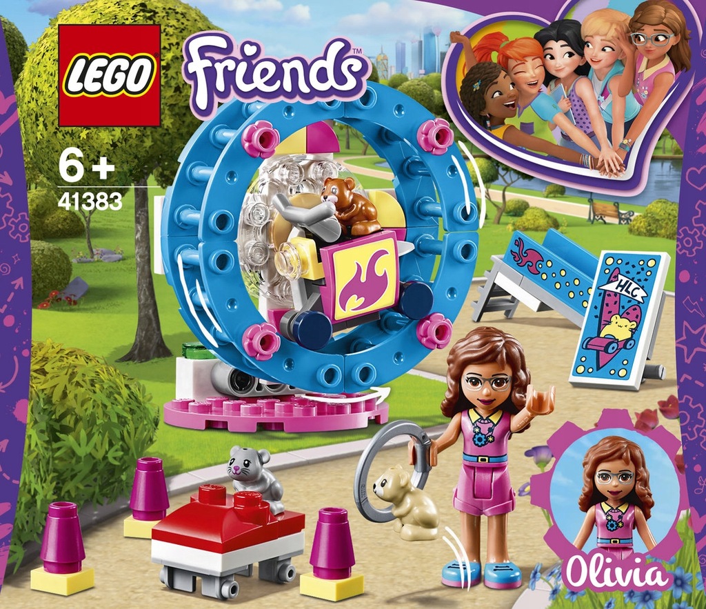 LEGO FRIENDS 41383 PLAC ZABAW DLA CHOMIKÓW OLIVII - 11624147186 ...
