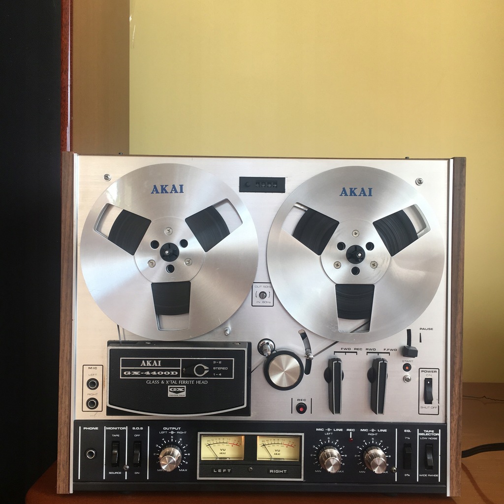 Magnetofon AKAI GX-4400D - 17301372143 - oficjalne archiwum Allegro