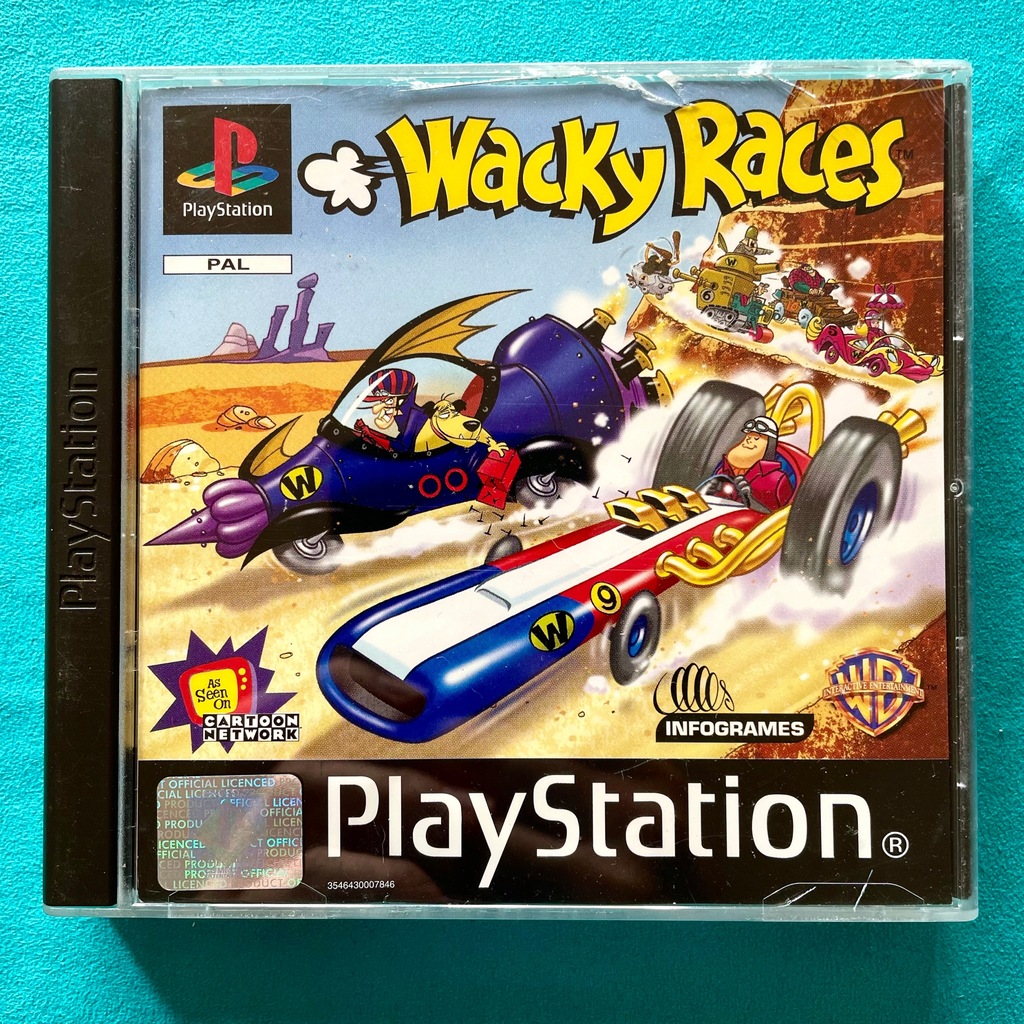 Wacky Races (PS1/PSX)!!! - 14233158591 - oficjalne archiwum Allegro