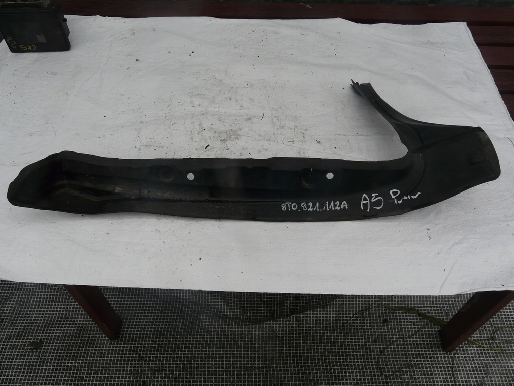 AUDI A5 LIFT OSŁONA BŁOTNIKA PRAWA 8T0821112A - 13710248670 - oficjalne ...