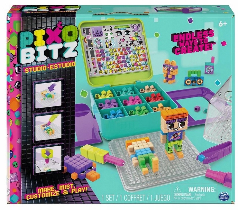 Pixo Bitz studio koralików Spin Master gra - 12699137724 - oficjalne archiwum Allegro