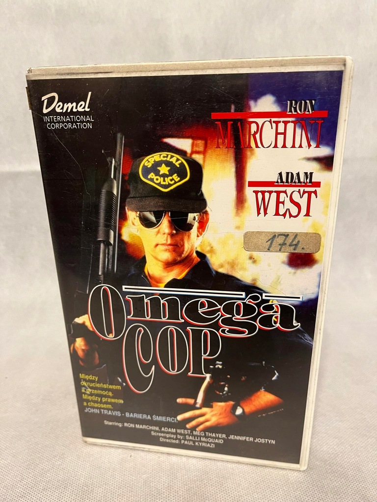 KASETA VHS DK - OMEGA COP VHS DEMEL - 16631847580 - oficjalne archiwum ...
