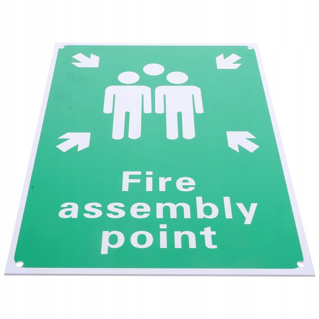 Fire Assembly Point Sign Aluminum Emergency Sign - 13727933271 ...