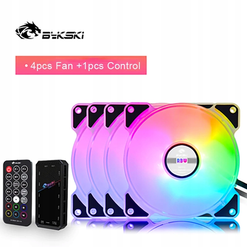 Bykski Water Cooling Radiator Fan Computer PC Case A-RGB Fan 120mm LED - 14687860017 - oficjalne ...