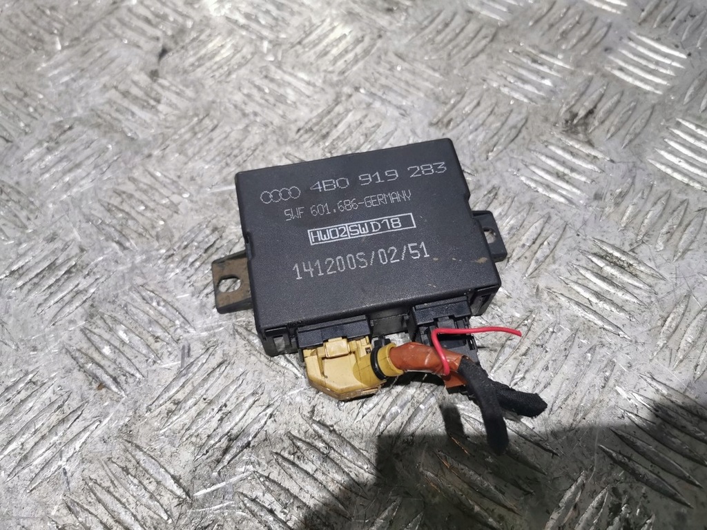 Sterownik moduł parkowani PDC Audi A6 C5 4B0919283 - 12747807054 - oficjalne archiwum Allegro