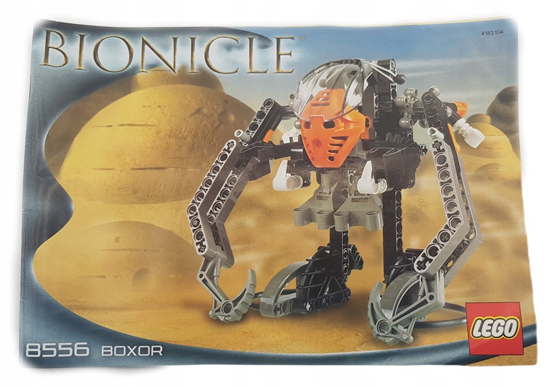 [24] LEGO BIONICLE 8556 Boxor [instrukcja] - 11853902928 - oficjalne ...