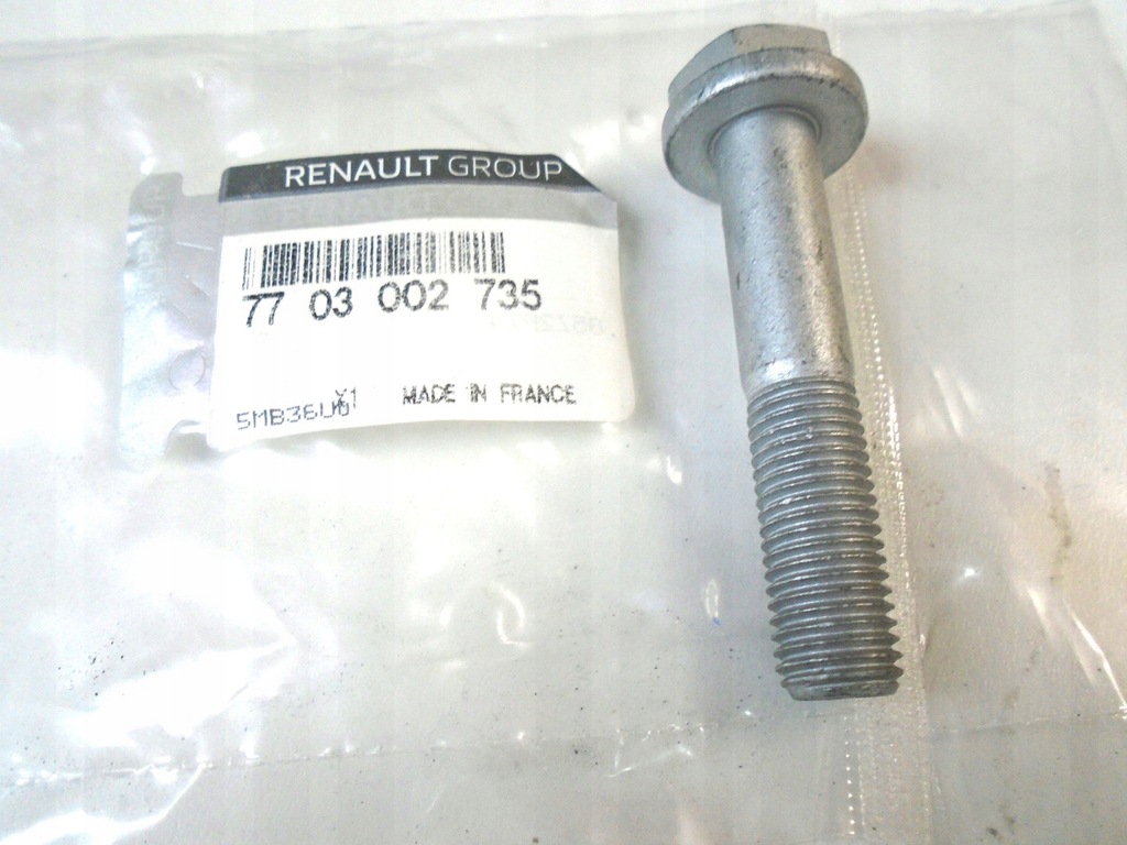 Śruba zwrotnicy sworznia Renault Dacia 7703002735 - 10939859380 ...