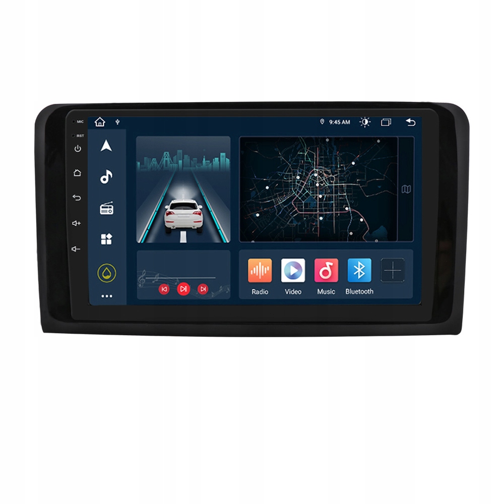 Radio DAB+ GPS WiFi Android Mercedes ML GL W164 - 13367955990 ...