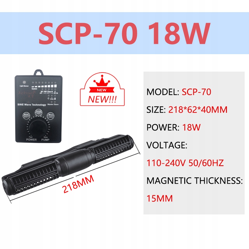 NOWY styl SCP-70 Wtyczka adaptera US 2023 Jebao je - 14060500979 ...