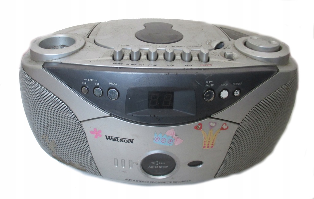 RADIO MAGNETOFON WATSON RR5888 CD - 12031026190 - oficjalne archiwum Allegro