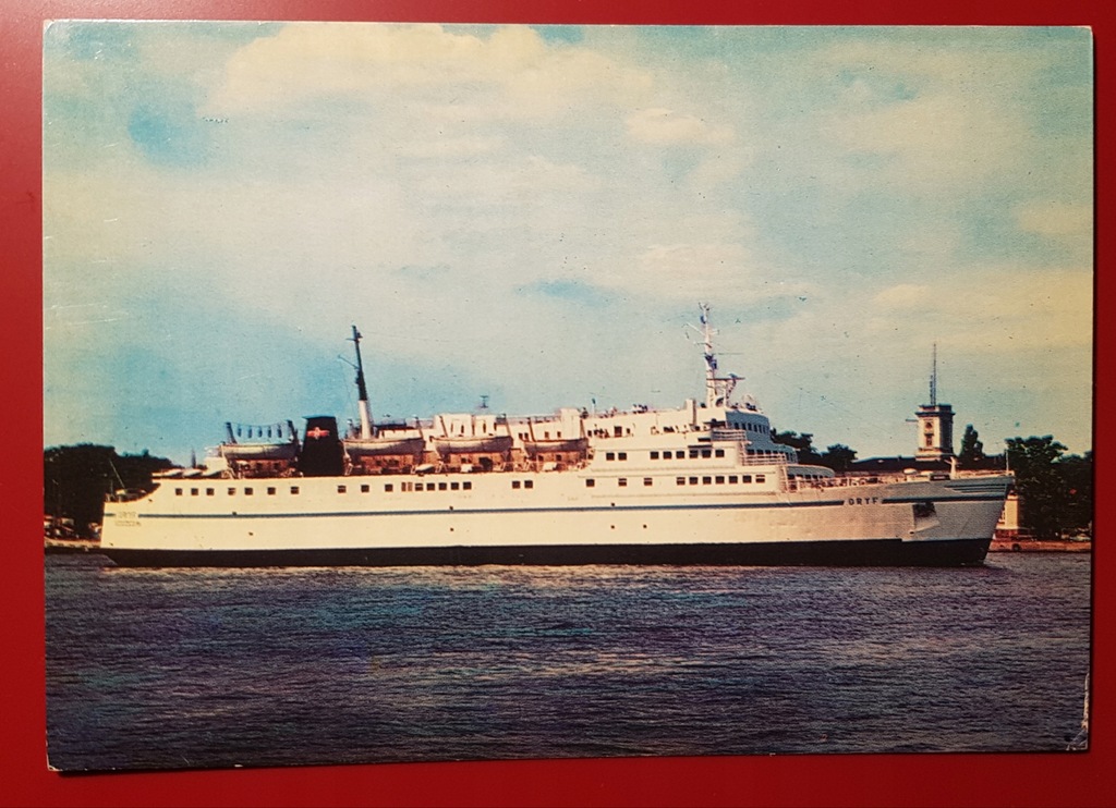 statek żegluga m/sGFYF prom Świnoujście-Ystad 1969 - 12963050269 ...