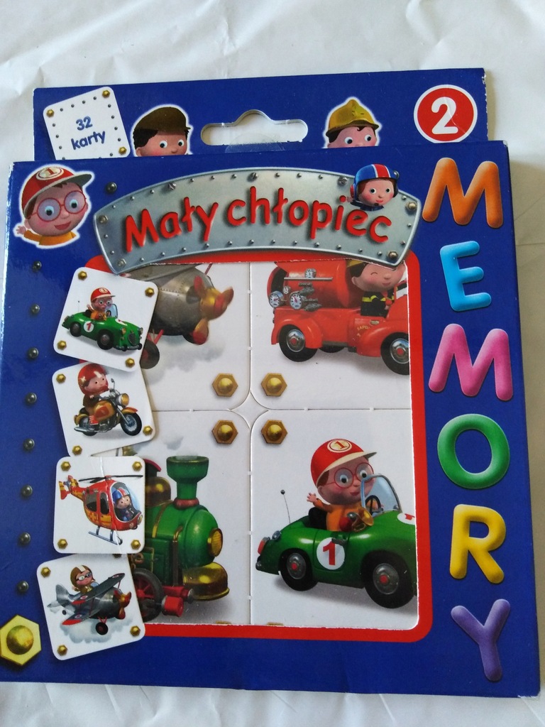 pm2- MAŁY CHŁOPIEC - KARTY MEMORY - 32 karty - 12850159325 - oficjalne ...