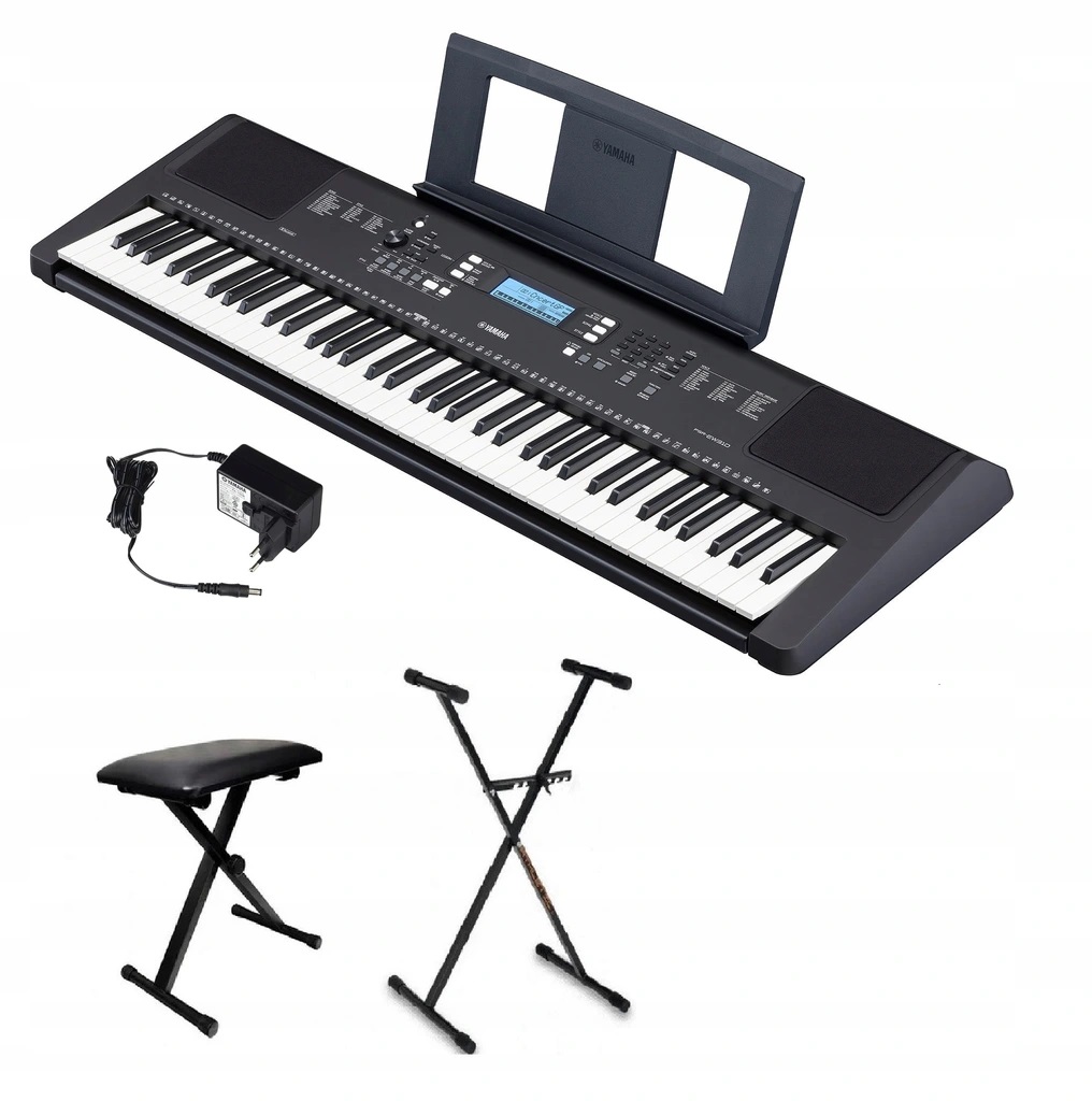 Keyboard YAMAHA PSR-EW310 76 klawiszy+statyw+ława - 12226597290 - oficjalne archiwum Allegro