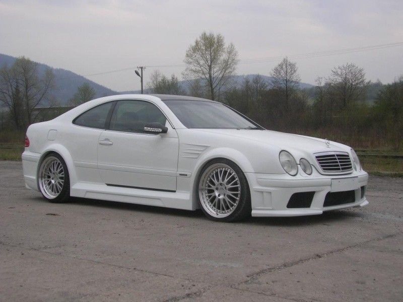 MERCEDES-BENZ CLK W208 BODY KIT ZESTAW ZDERZAKI - 7443407854 - oficjalne archiwum Allegro