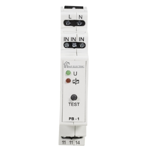 Przekaźnik bistabilny na szynę, 230V PB-1 16A 1P F&F electric PBM-01 ZAMEL - 16447423861 ...