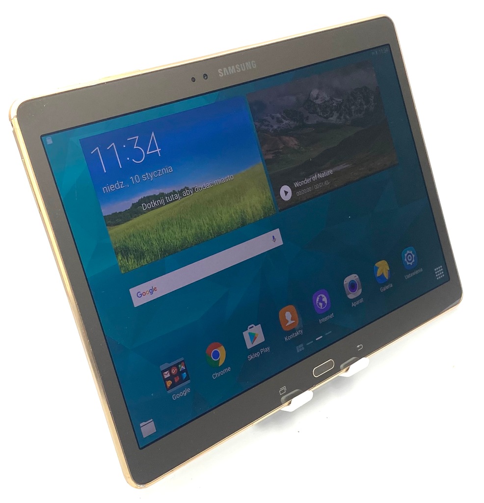 Tablet Samsung Galaxy Tab S SM-T800 P56T - 13093416710 - oficjalne ...