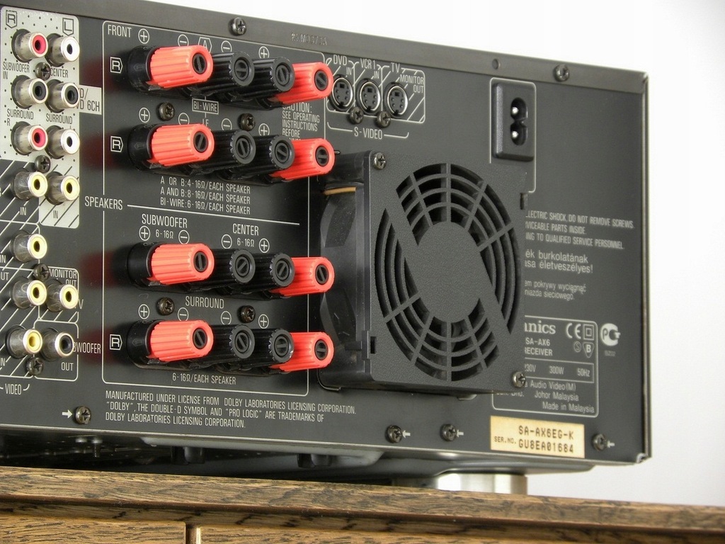 TECHNICS SA-AX6 - amplituner w pięknym stanie - 7701665529 - oficjalne ...