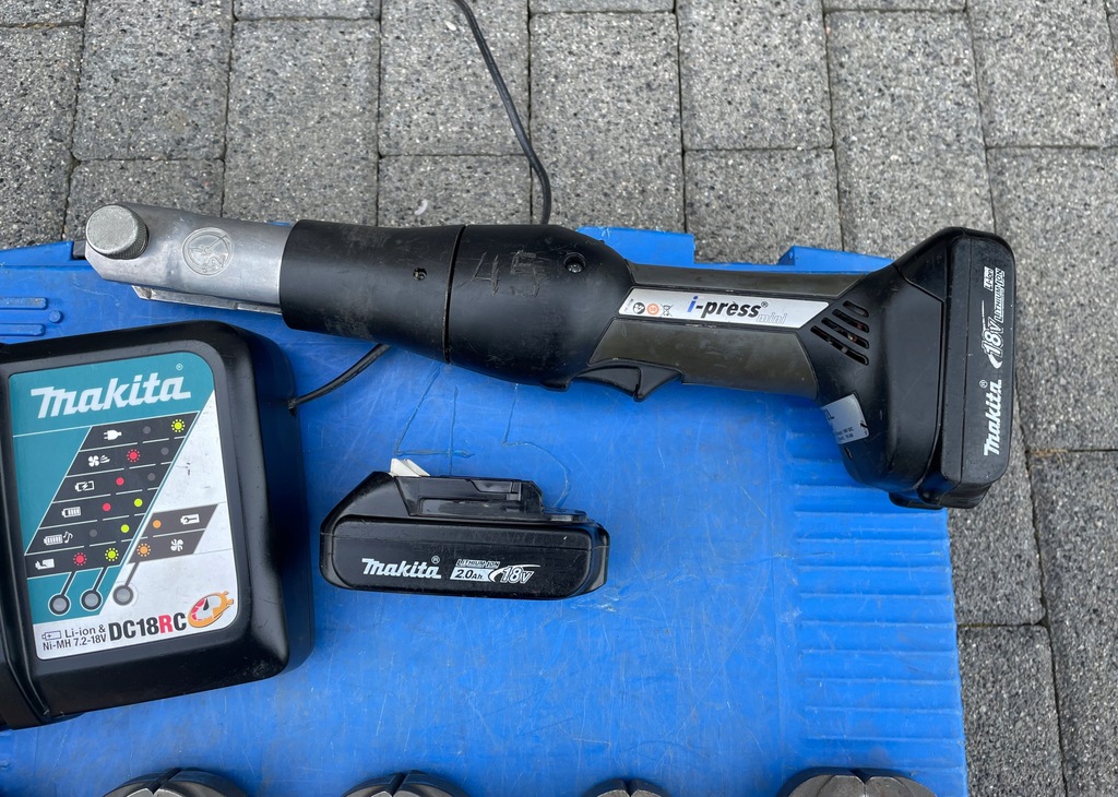 Zaciskarka prasa Klauke MAP2L i-press PEX stal TH - 12282799965 ...