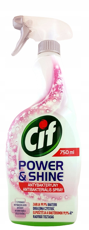 CIF SPRAY POWER&SHINE ANTYBAKTERYJNY UNIVERSAL - 12951621585 ...
