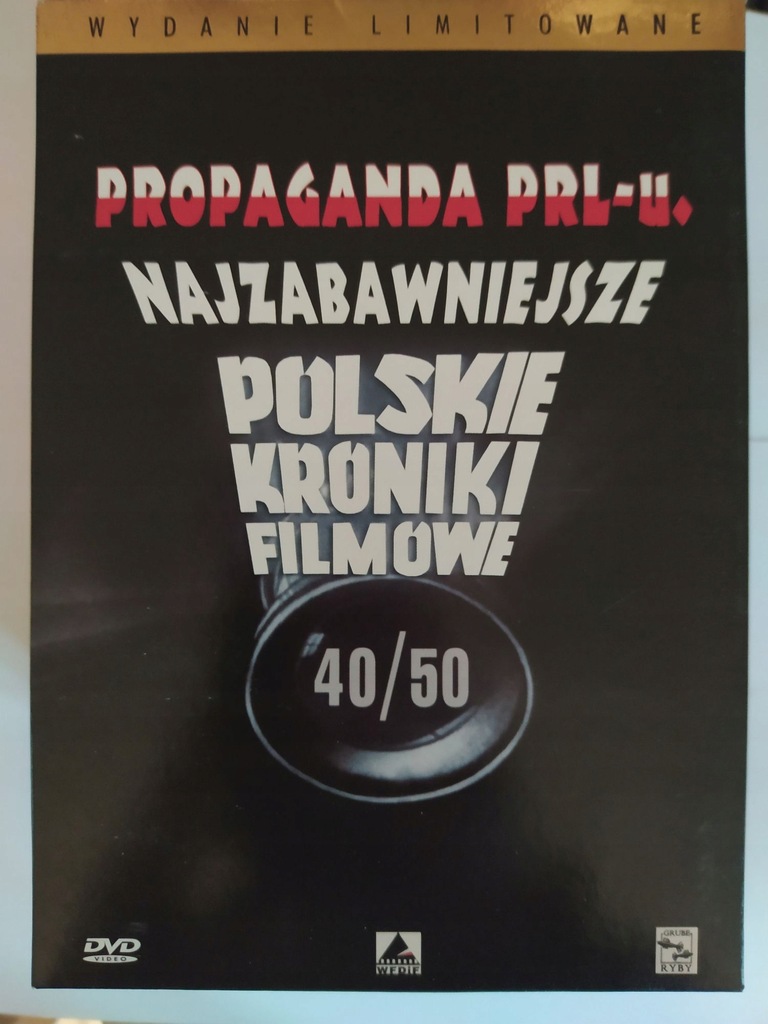 PROPAGANDA PRL POLSKIE KRONIKI FILMOWE 40/50 DVD - 11456368964 ...