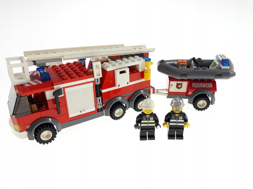 LEGO City 7239 Fire Truck straż pożarna - 8242424280 - oficjalne ...