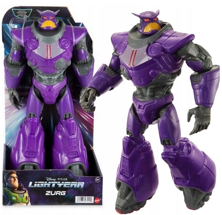 MATTEL DISNEY PIXAR BUZZ ASTRAL LIGHTYEAR DUŻA FIGURKA ZABAWKA ZURG 30 ...