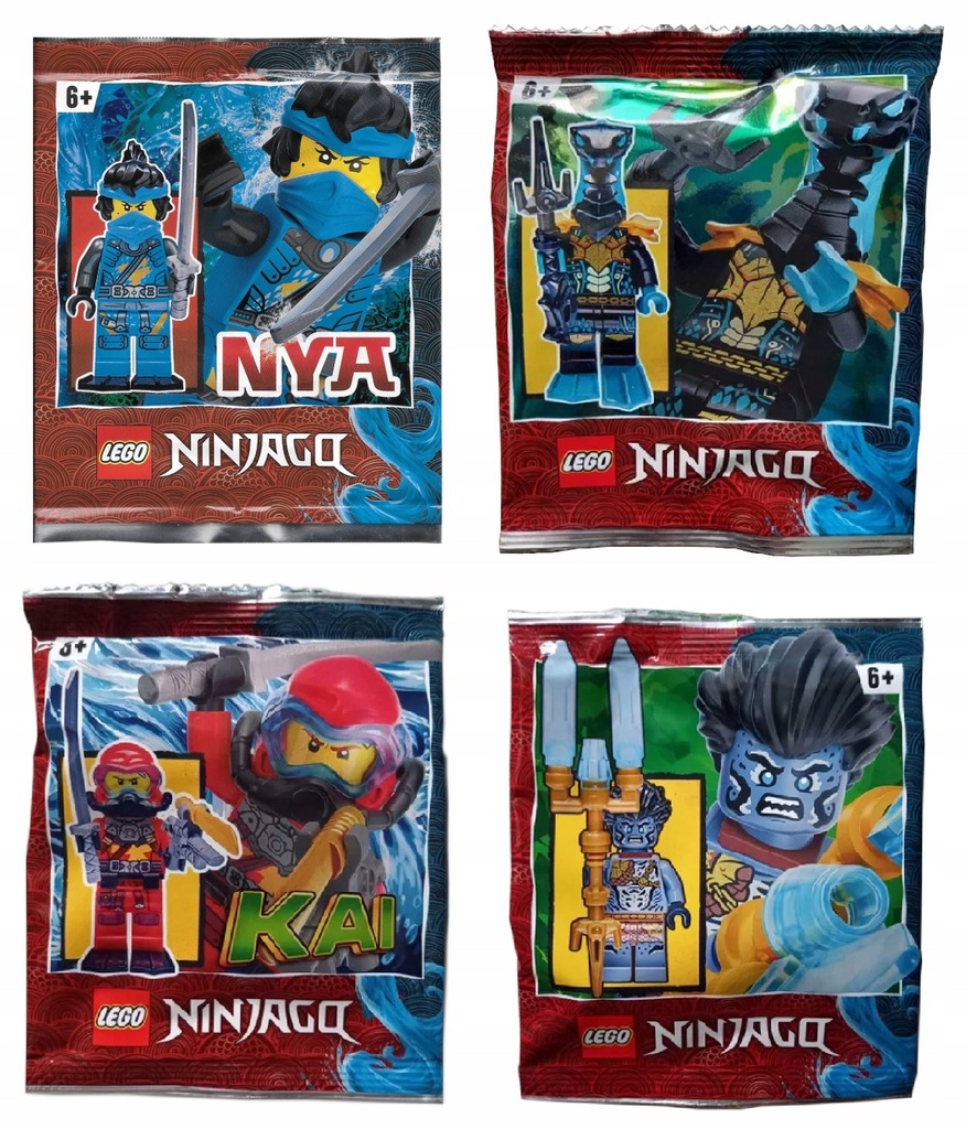 Zestaw LEGO Ninjago Polybag Minifigure #N04 - 12937599460 - oficjalne ...
