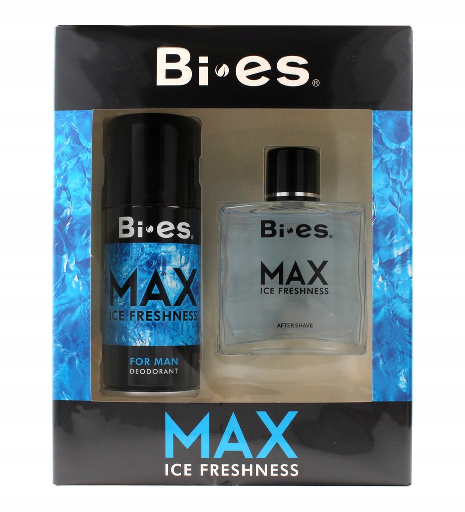 Bi-es Max Ice Freshness for men Zestaw prezentowy - 12569469028 ...