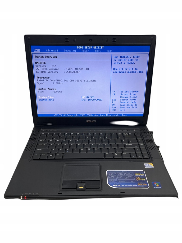 LAPTOP ASUS B50A 15 " Intel Core 2 Duo 4 GB GD9L - 14596118404 ...