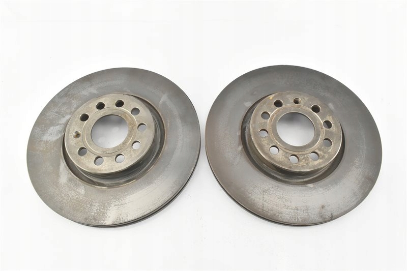 TARCZE HAMULCOWE PRZÓD 5Q0615301F SKODA SUPERB III 3V Q3 GOLF Q2 A3 ...