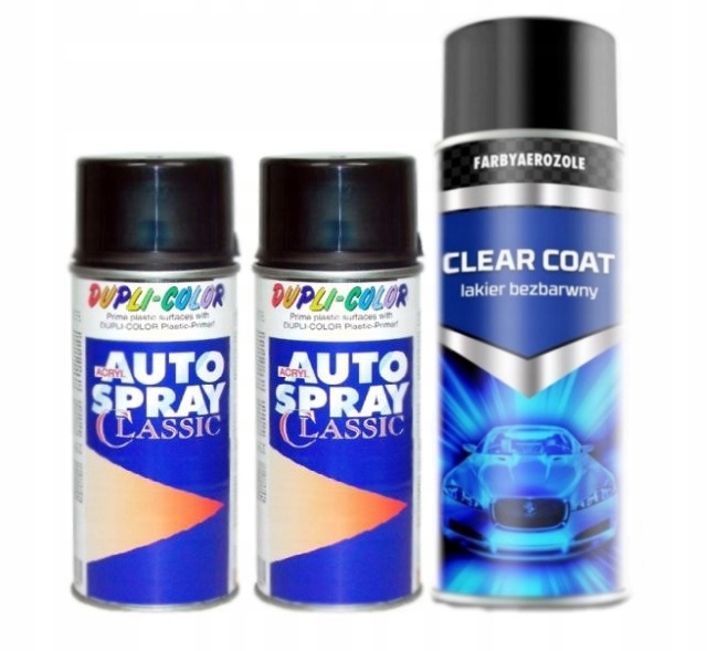 ZESTAW LAKIER BEZBARWNY + 2X SPRAY 150ML VW LB5N - 12139087243 ...