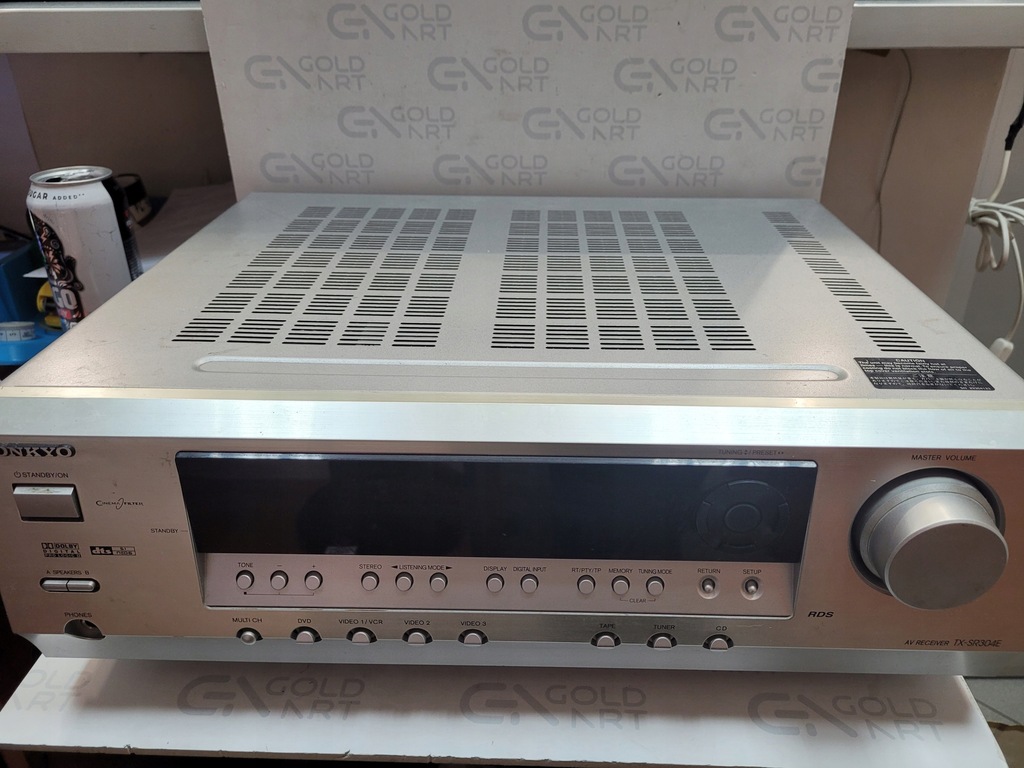 Amplituner ONKYO TX-SR304E 7.1 srebrny - 13774364412 - oficjalne archiwum Allegro