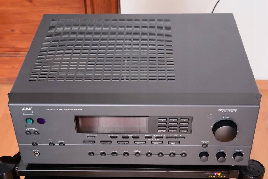 Amplituner stereo i 5.1 NAD AV 716 z radiem FM - 9545328763 - oficjalne ...