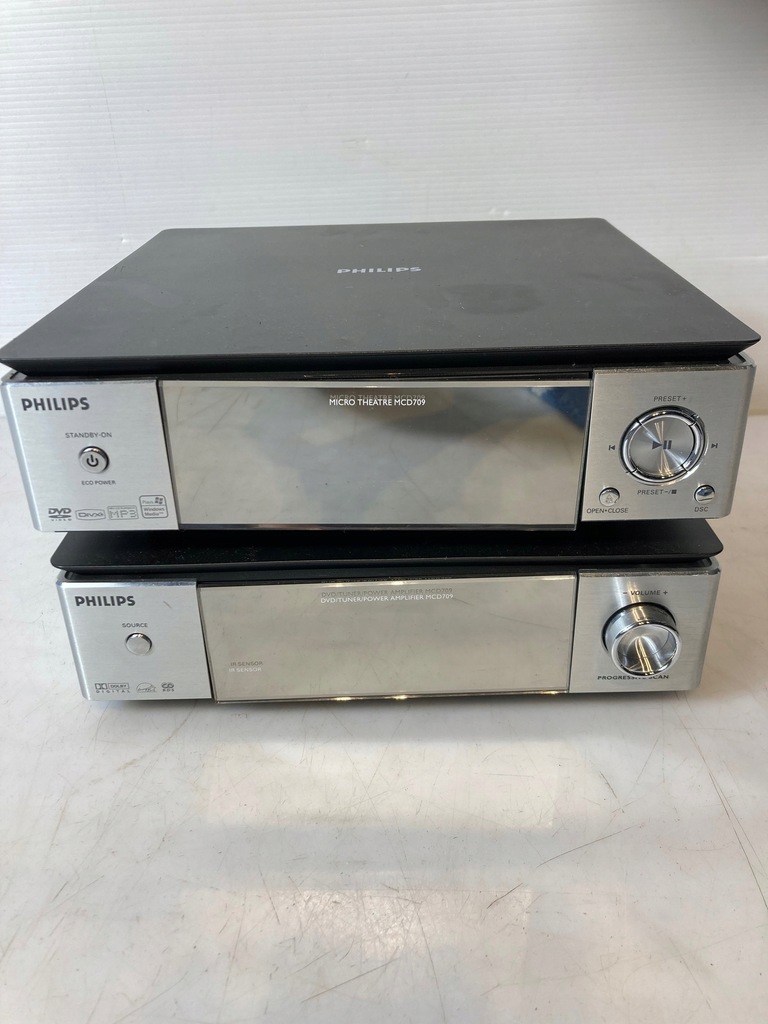 Mini wieża Philips MCD709 - 13507581107 - oficjalne archiwum Allegro