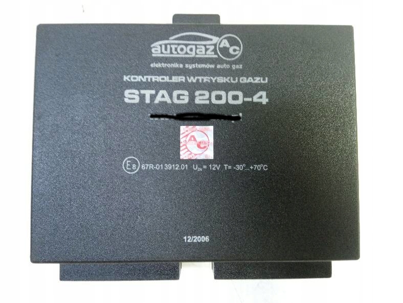 STEROWNIK LPG GAZU STAG 200-4 4-CYL - 12186137383 - oficjalne archiwum ...