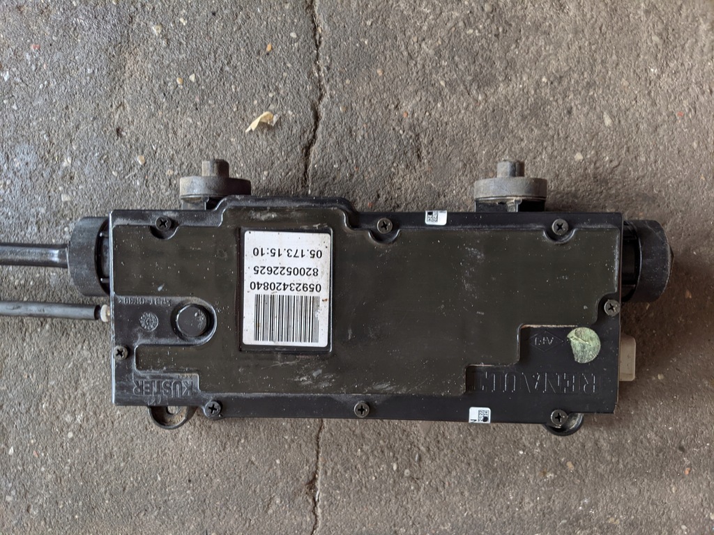 Mechanizm hamulca ręcznego scenic II 8200522625 - 13759345650 - oficjalne archiwum Allegro