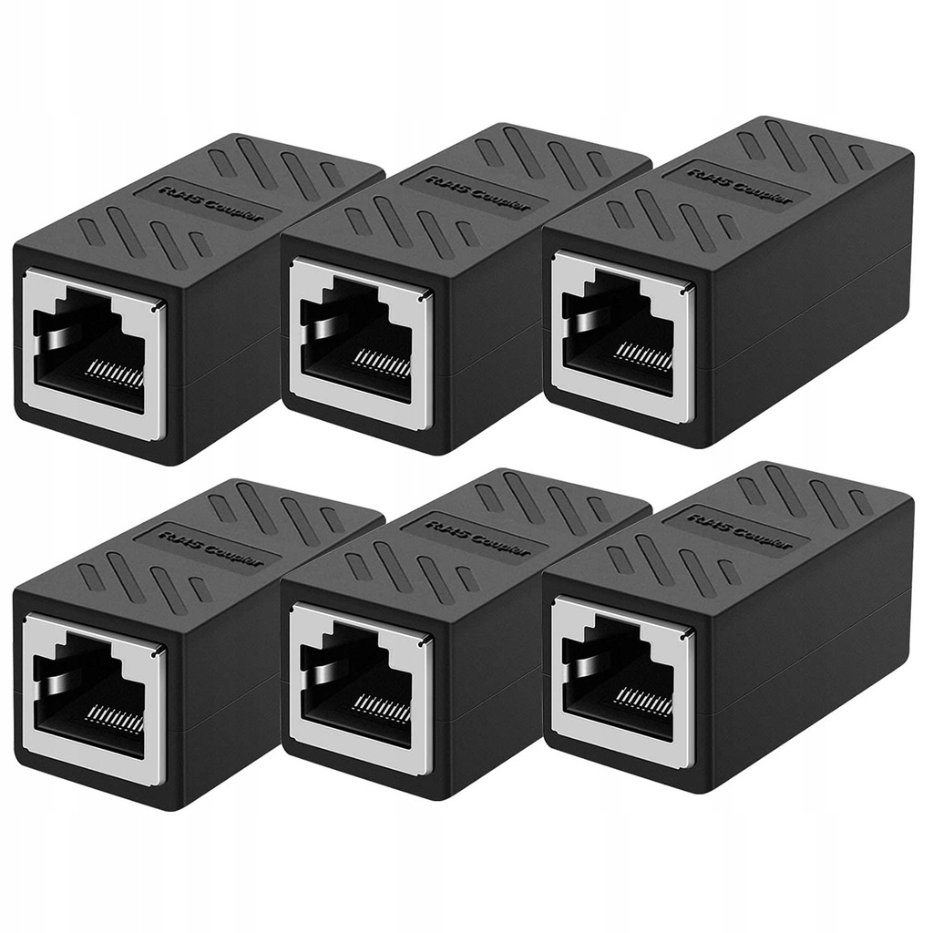 6PCS rj45 connector Ethernet Extender rj45 coupler - 14013796154 ...