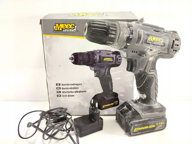 WKRĘTARKA MEEC TOOLS 12V CORDLESS DRILL - 12619366481 - oficjalne ...
