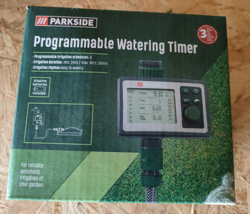 Sterownik nawadniania Parkside - 12601348368 - oficjalne archiwum Allegro